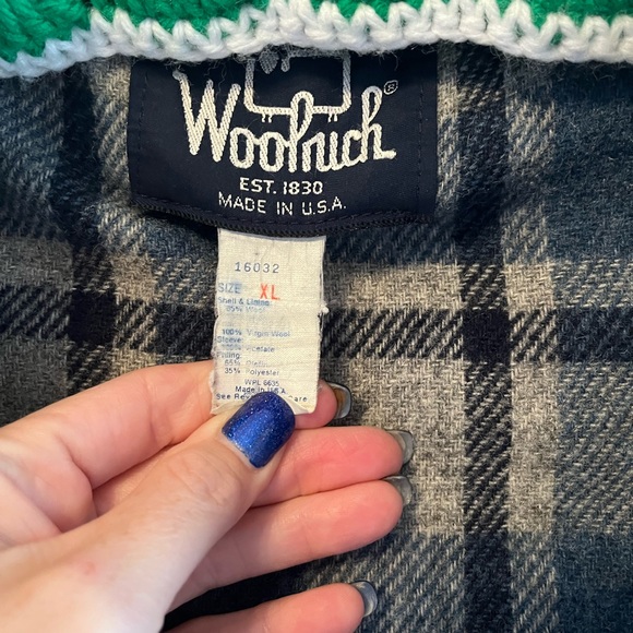 Woolrich | Jackets & Coats | Vintage Woolrich Wool Jacket Blue | Poshmark